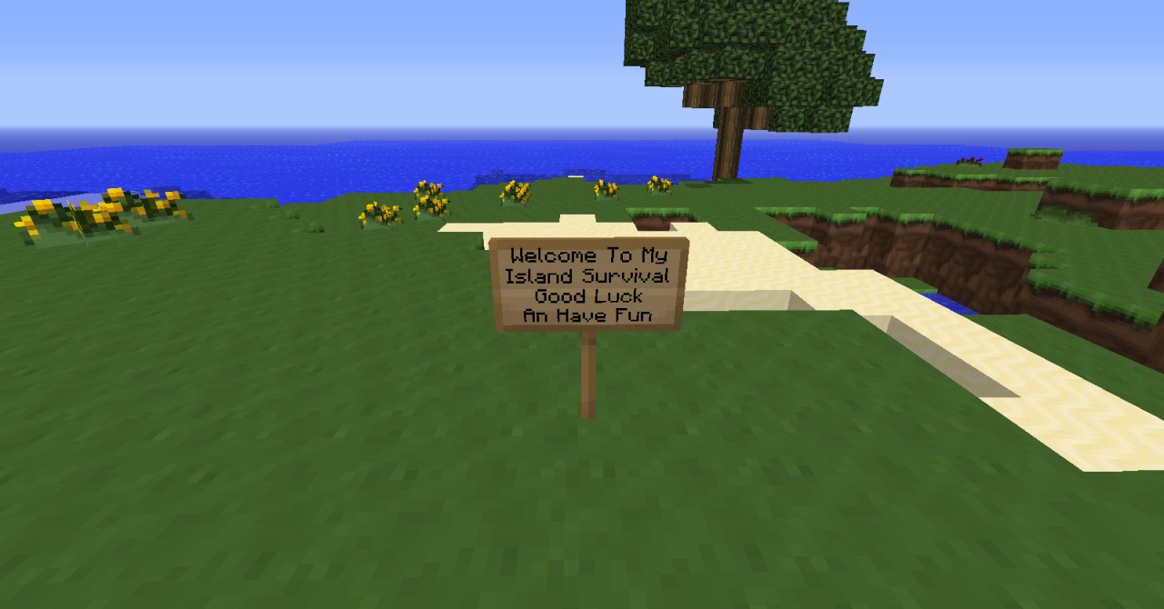 Randomly Generated Survival World Minecraft Map