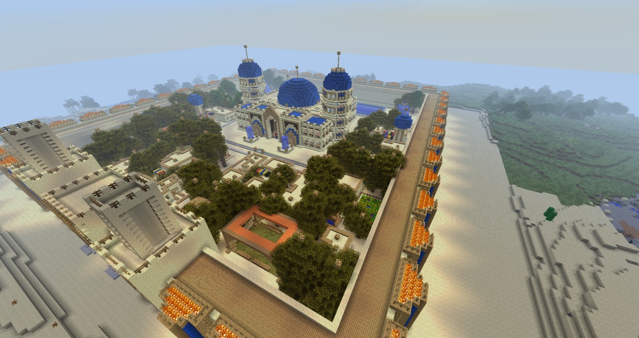 Arab Fortress by RockstarDuck DOWNLOAD LINK! Minecraft Map