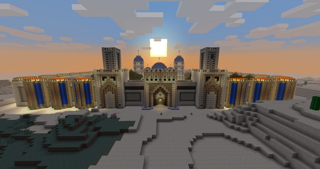 Arab Fortress by RockstarDuck DOWNLOAD LINK! Minecraft Map