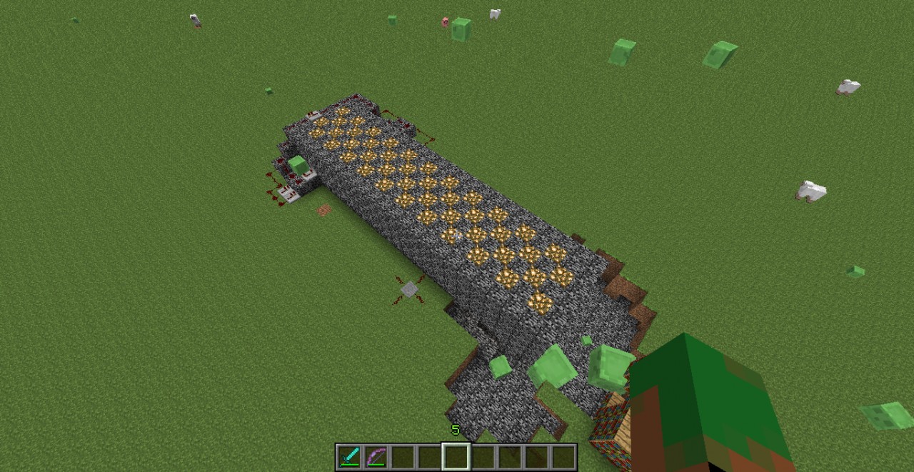 Mob attack v2! New difficulty button! Minecraft Map