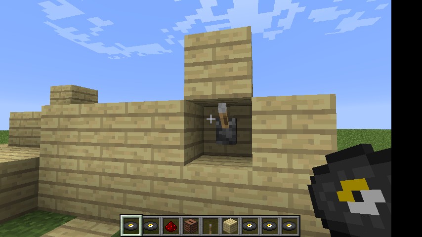 Fire alarm II ("Redstone activates Jukebox mod"BY C_Miner_NL/MOD IS ...