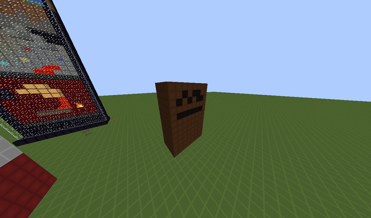 MY FIRST 3D ART Minecraft Map