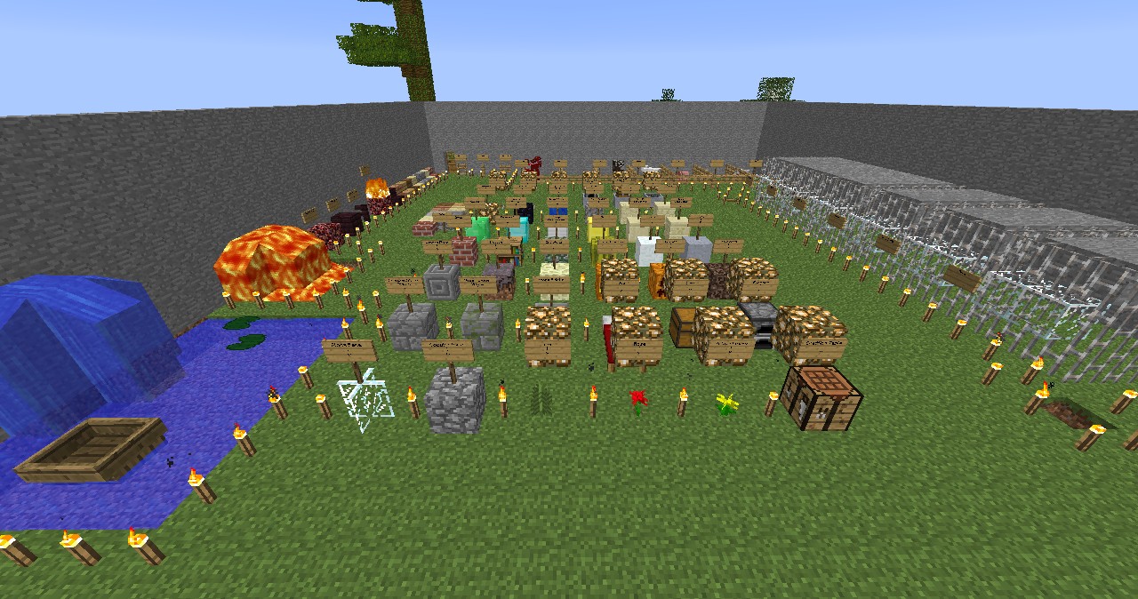 Texture Pack Tester Minecraft Map