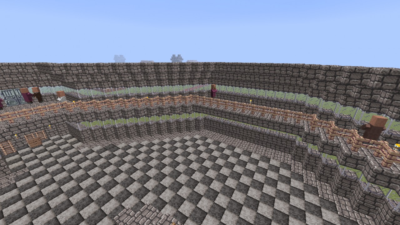 PvP Fighting Arena ( 1.3.1 ) Minecraft Map