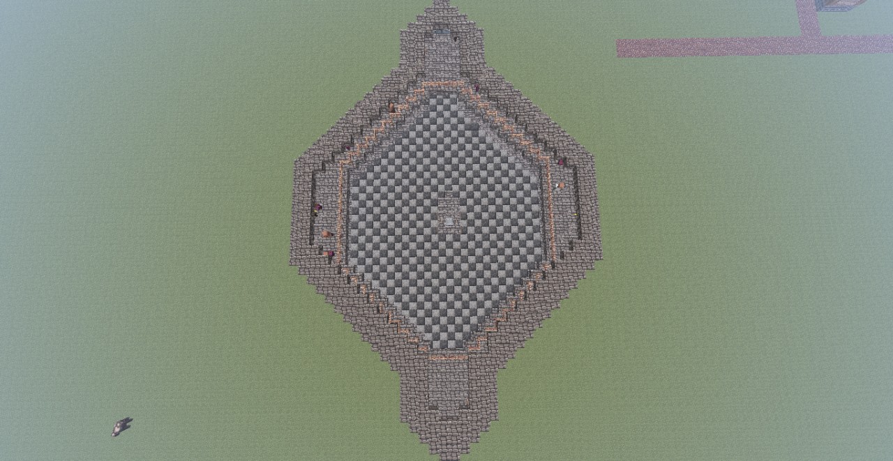 PvP Fighting Arena ( 1.3.1 ) Minecraft Map