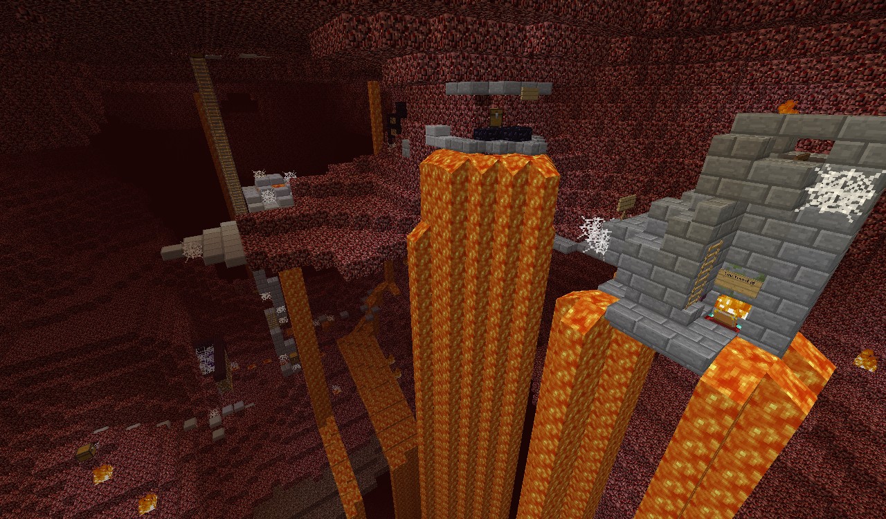 THE NETHER FINAL FIGHT Minecraft Map