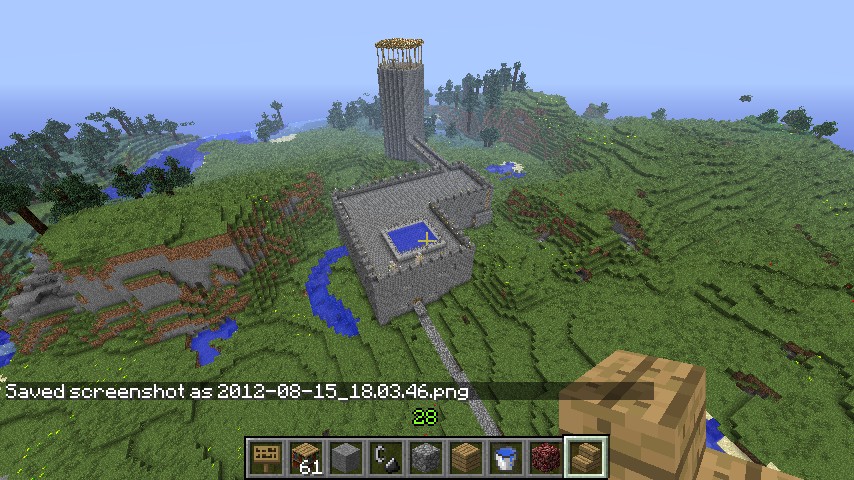 Epic castle Minecraft Map