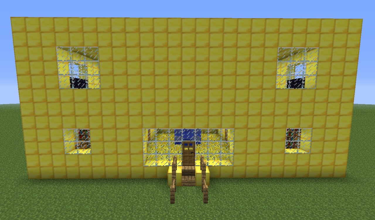 Yellow Vadamee House Minecraft Map