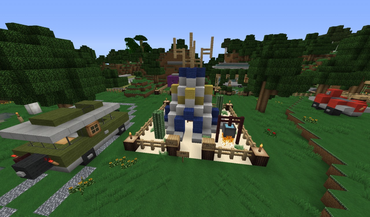 Timber Ridge Campground -World of Keralis Server- Minecraft Map