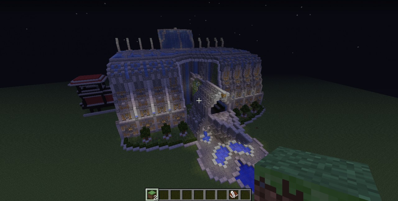 entry builds for creative node Minecraft Map