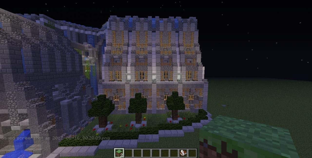 entry builds for creative node Minecraft Map