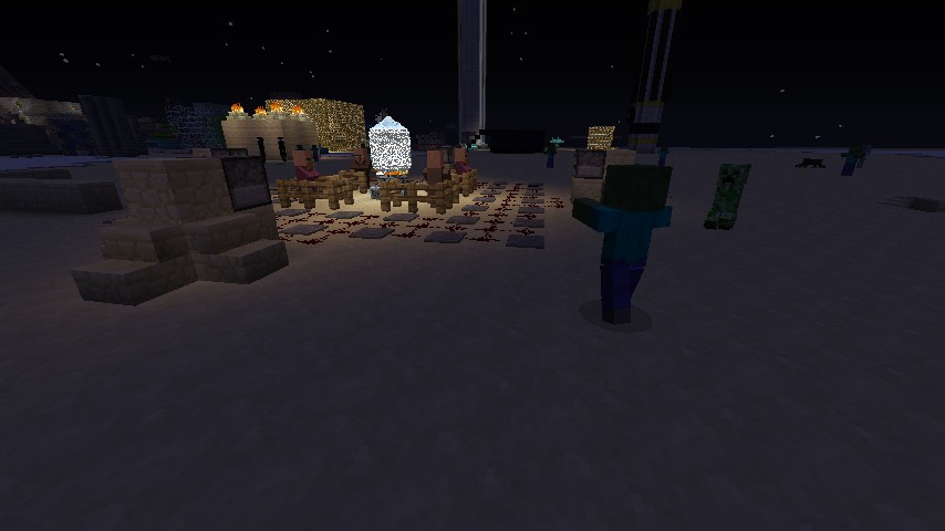 The Crystal Grid Mob Trap Minecraft Map