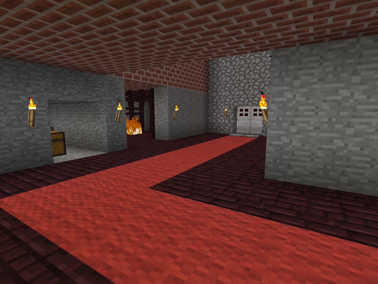 My Nether Fortress Minecraft Map