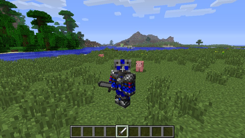 Futuristics armor Minecraft Texture Pack