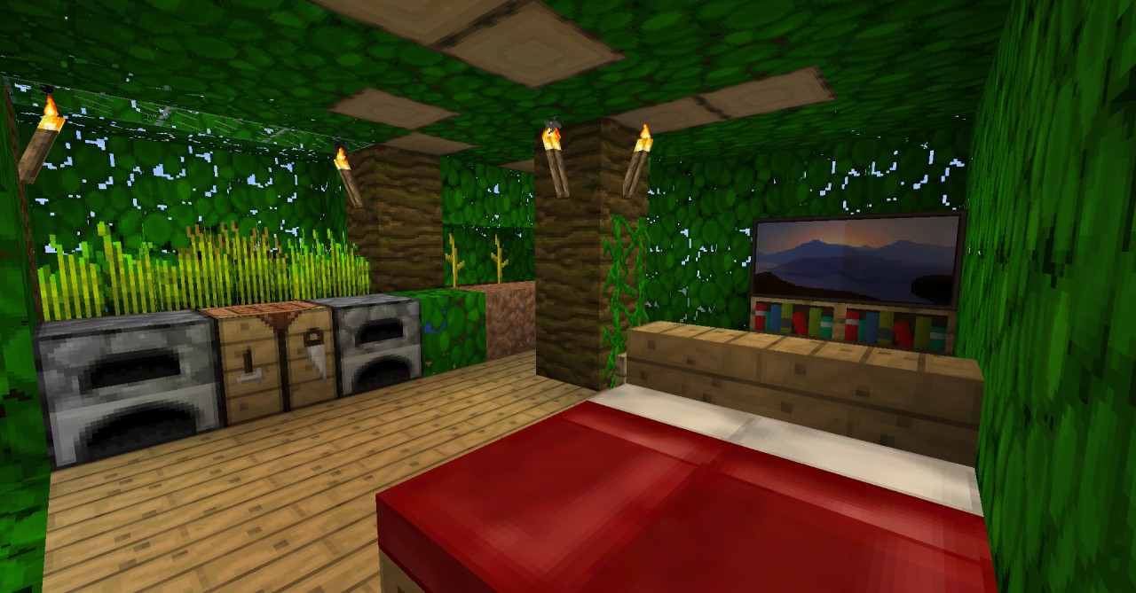 Jungle House Minecraft Map