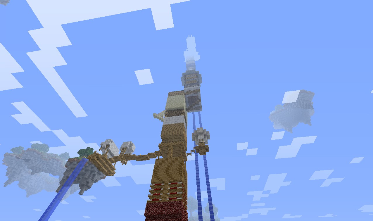 Steves Crazy house Minecraft Map