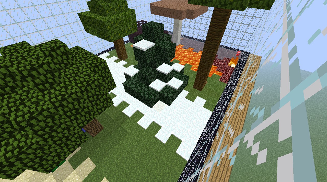 Biome Base Bash Minecraft Map