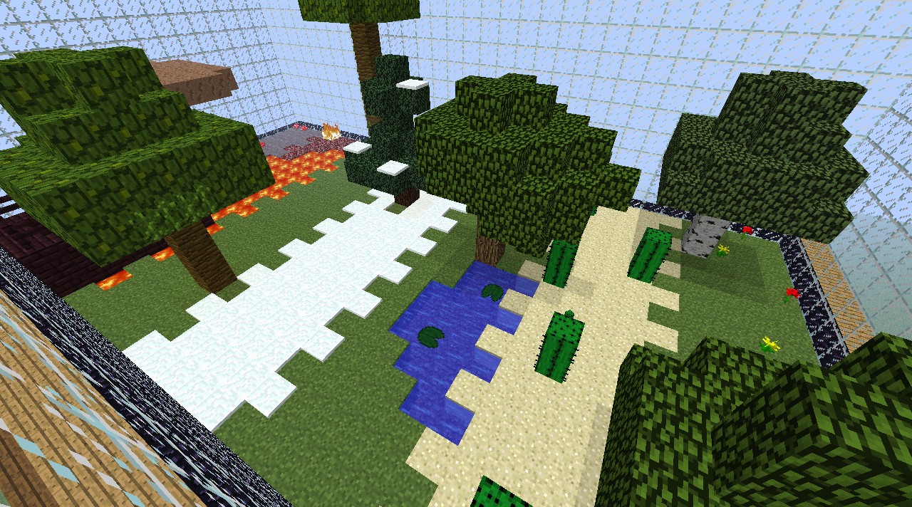 Biome Base Bash Minecraft Map
