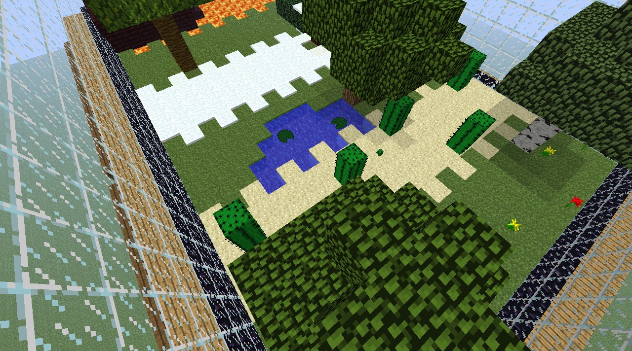 Biome Base Bash Minecraft Map