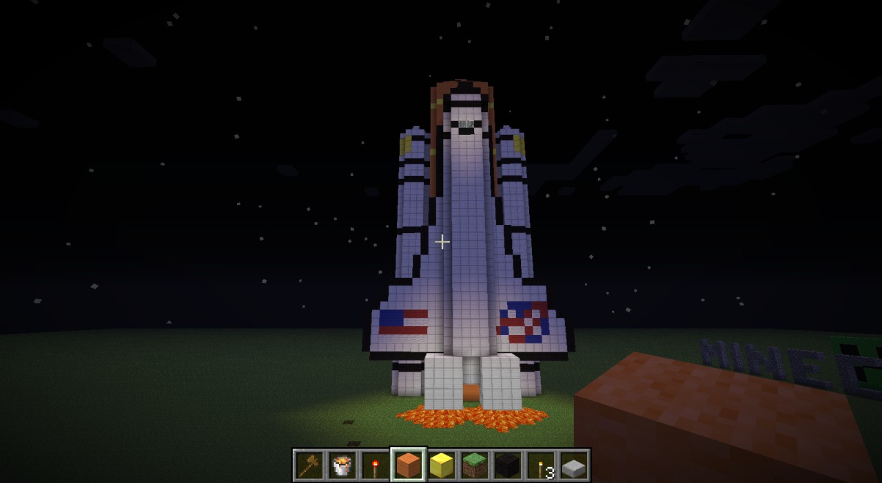 Space Shuttle Minecraft Map