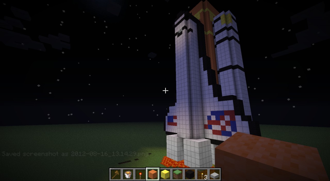 Space Shuttle Minecraft Map