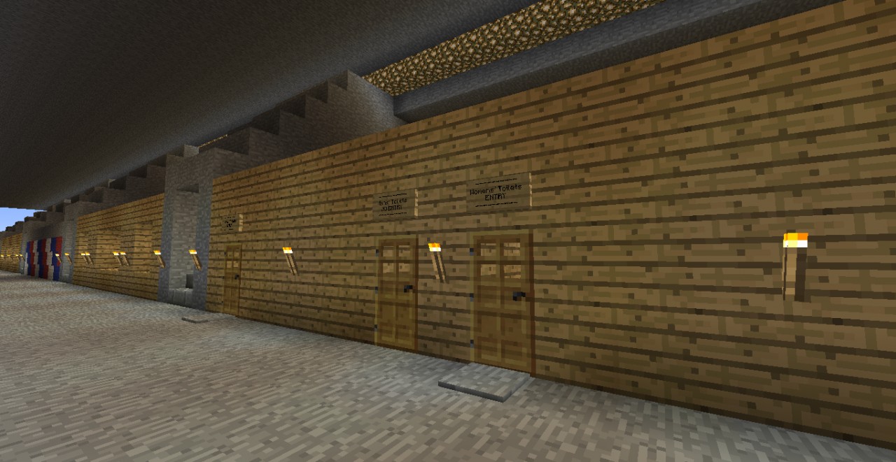 UK Football Stadium Complex Minecraft Map