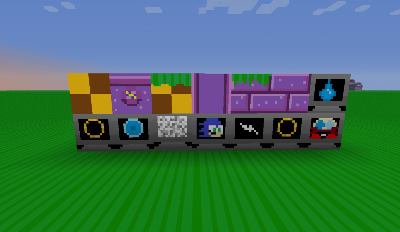 Sonic Crafting Minecraft Texture Pack
