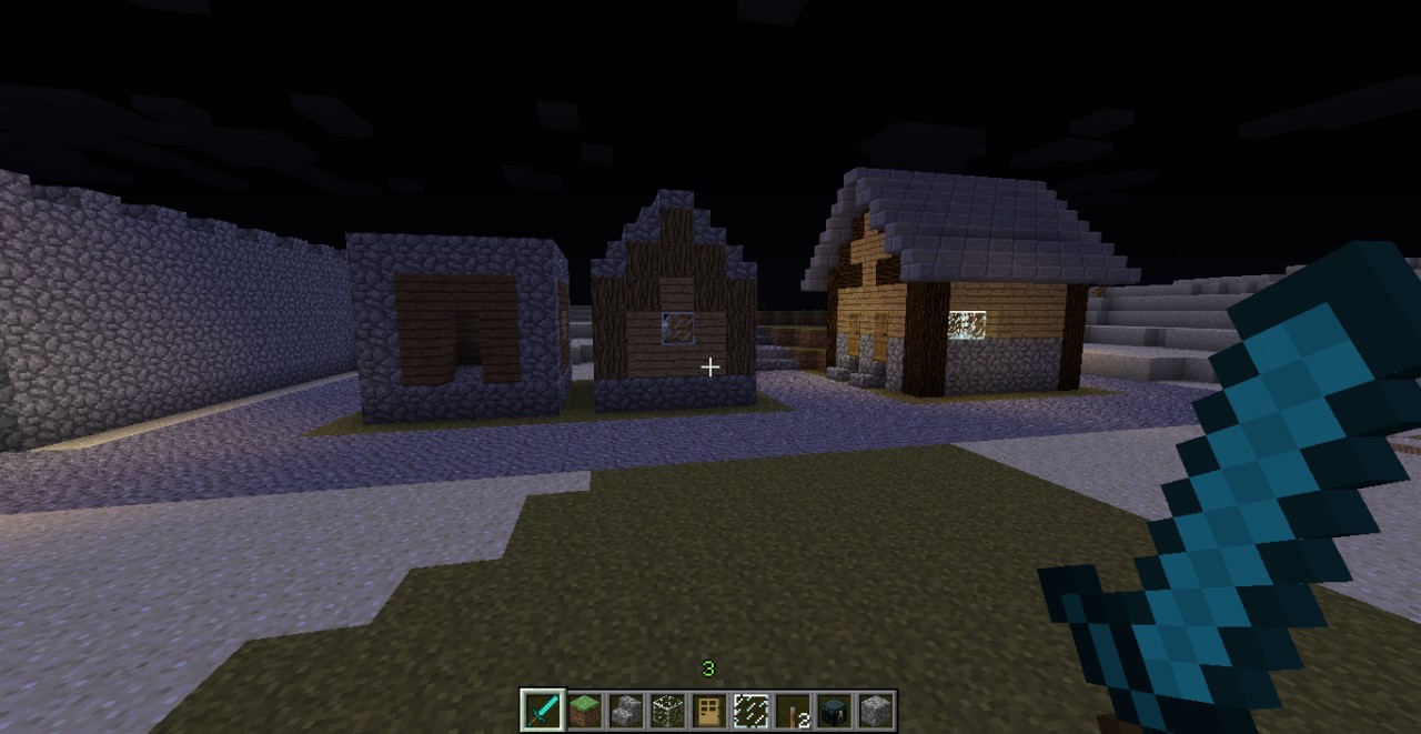 NPC Handmade Village Minecraft Map