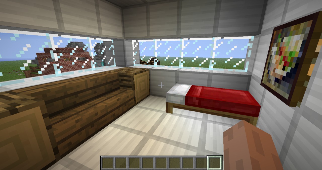 My flat Minecraft Map