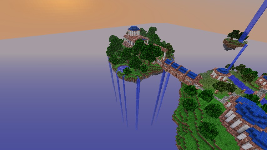 Kingodm of Aerial Dreams Modified Minecraft Map