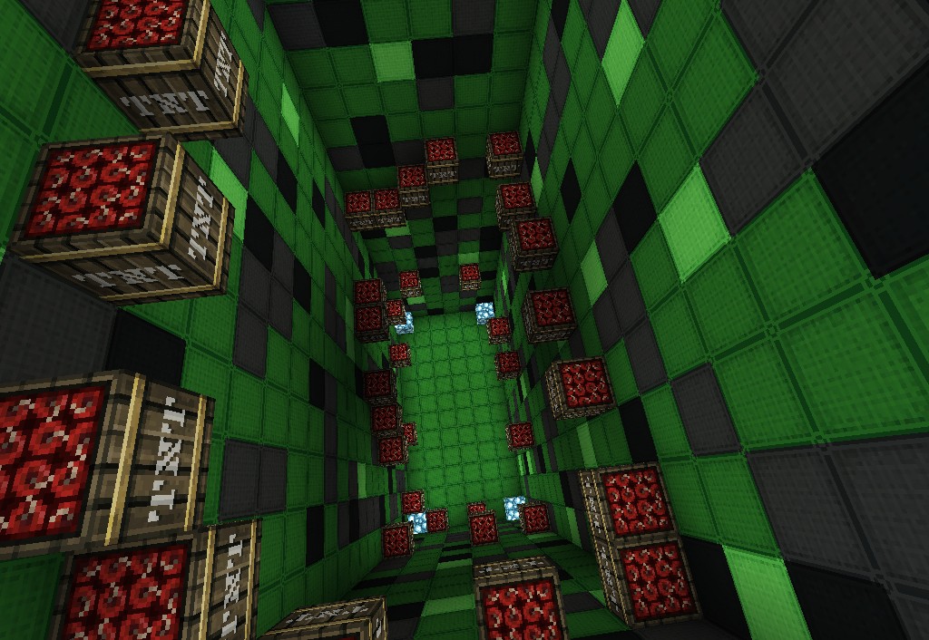 Escape The Creeper! Minecraft Map