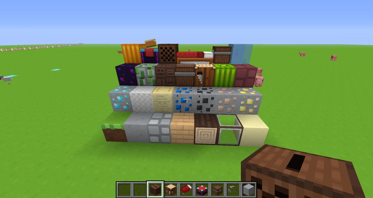 Simple and Solid ! Minecraft Texture Pack