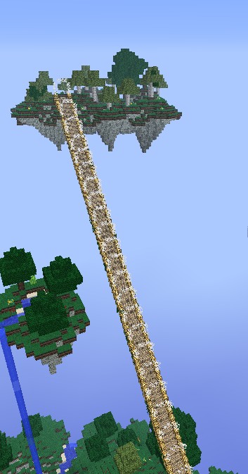 the stairs to the holyland Minecraft Map