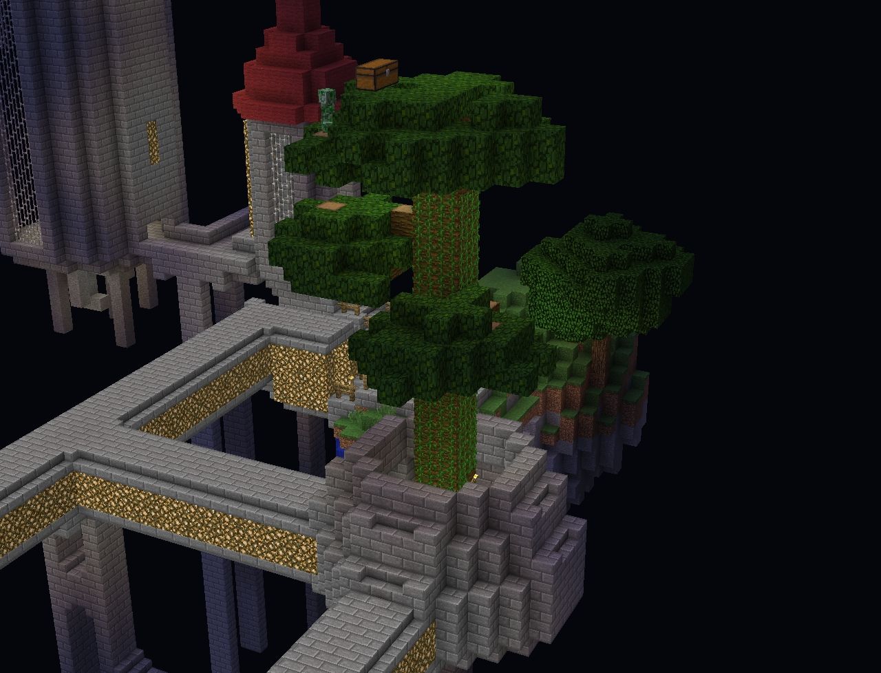 Rose Towers - Sky Limit Minecraft Map