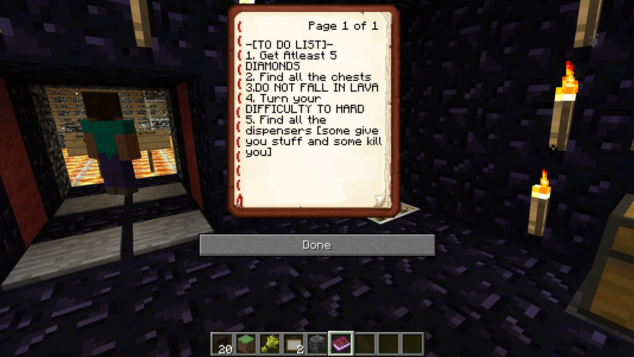 The Lost Adventures Minecraft Map