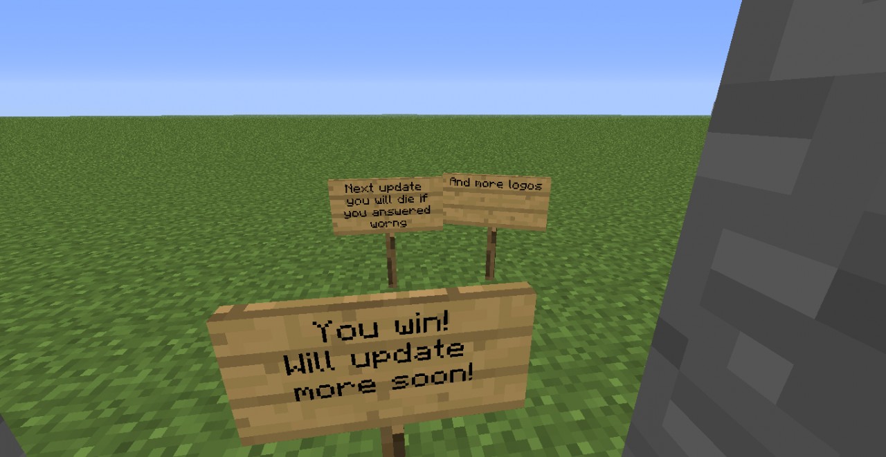 The Logo Game Minecraft Project