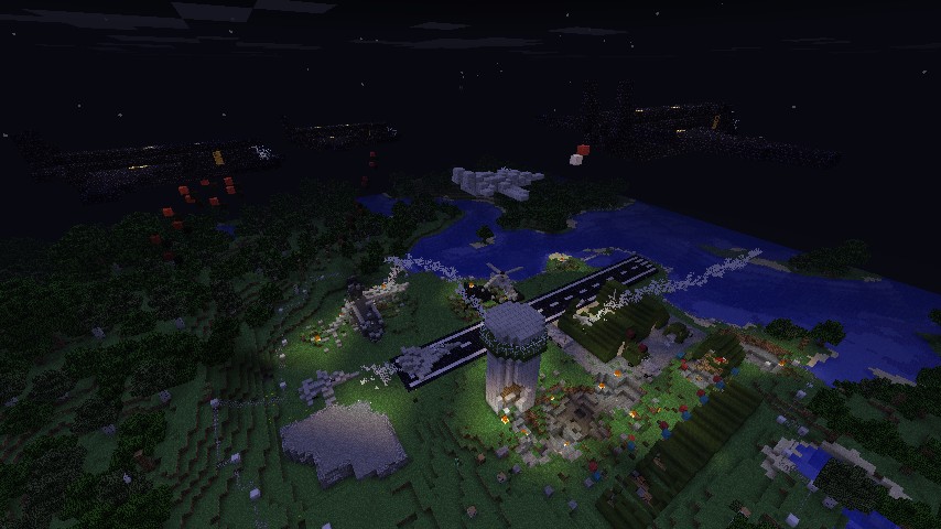 War Air base Gets Boomed! (finished) Minecraft Map