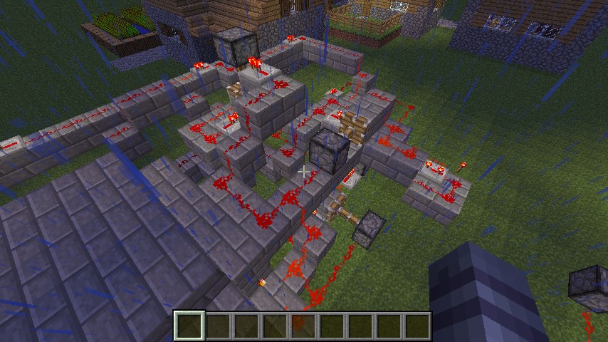 Simple Redstone Code Lock Minecraft Map