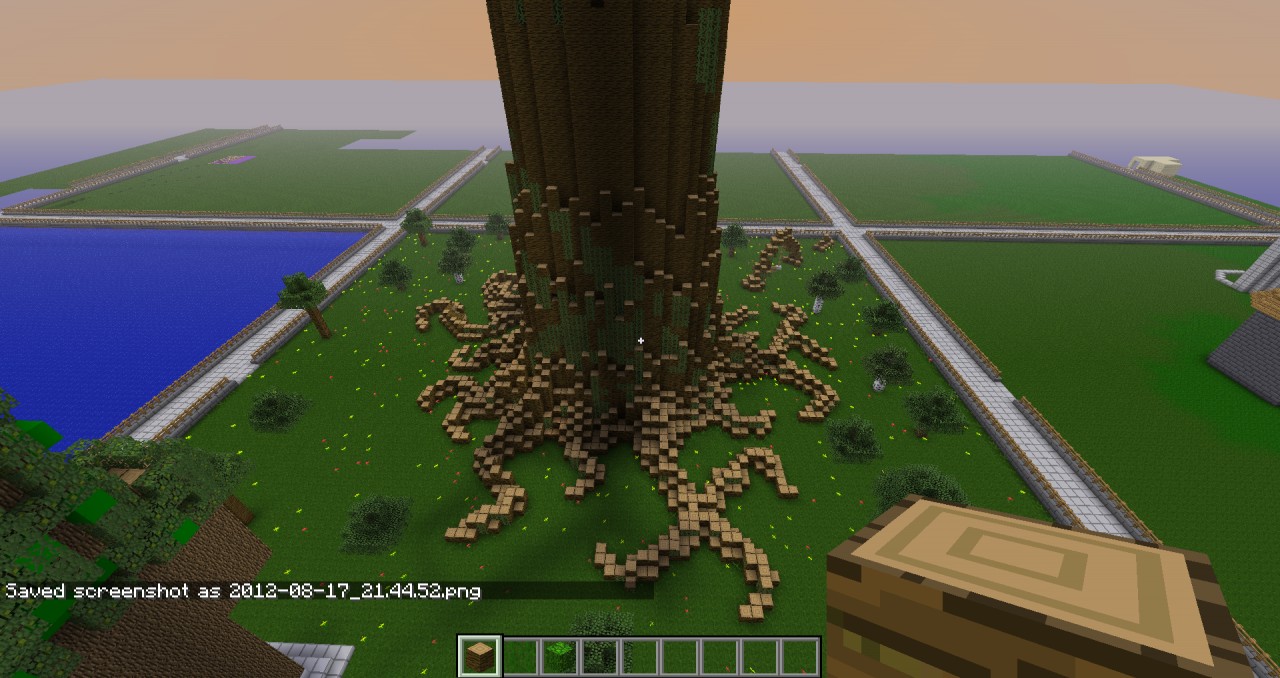 Giant Tree in progress_ Minecraft Map