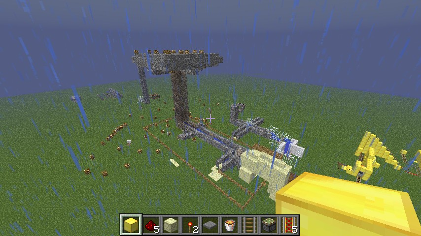 Semi-Automatic Disc Farm Minecraft Map