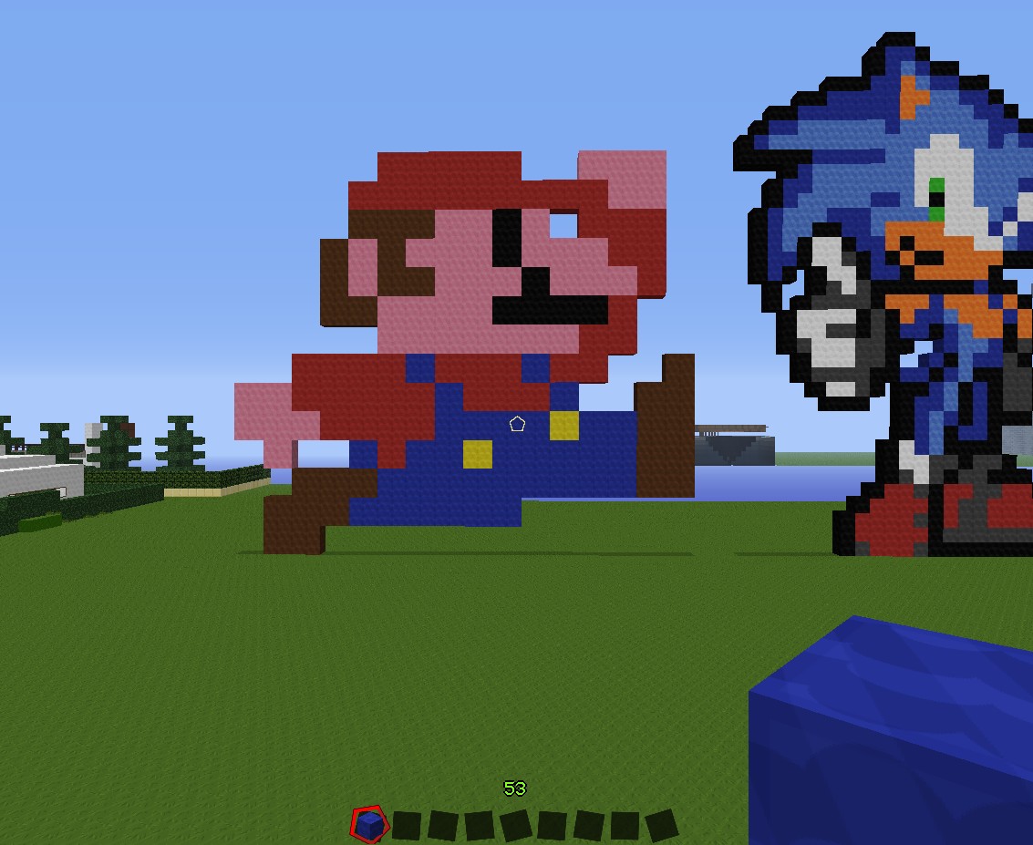 PIXEL ART Minecraft Map