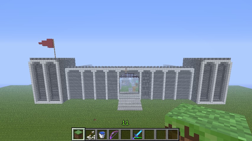 castle of the flatlands Minecraft Map