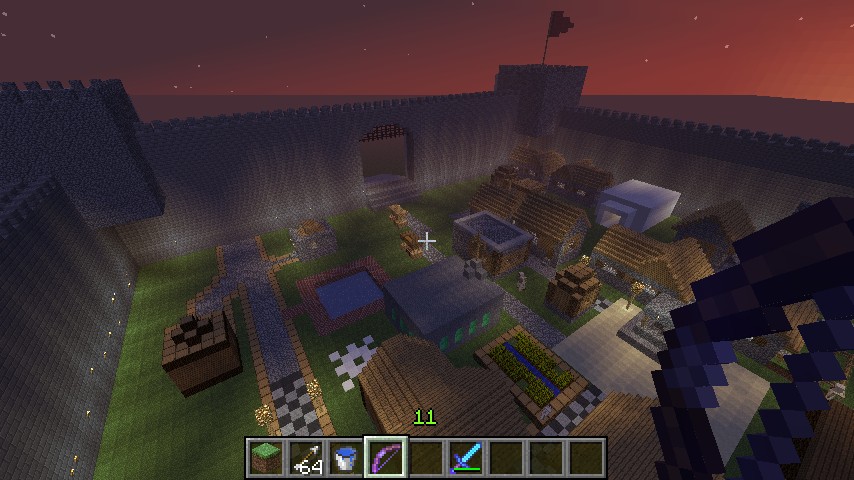 castle of the flatlands Minecraft Map