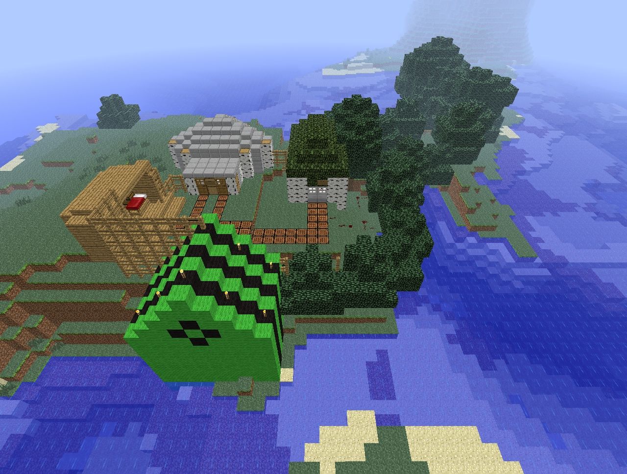 The Story of The Lost Mine Minecraft Map