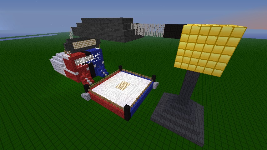 Boxing Arena Minecraft Map