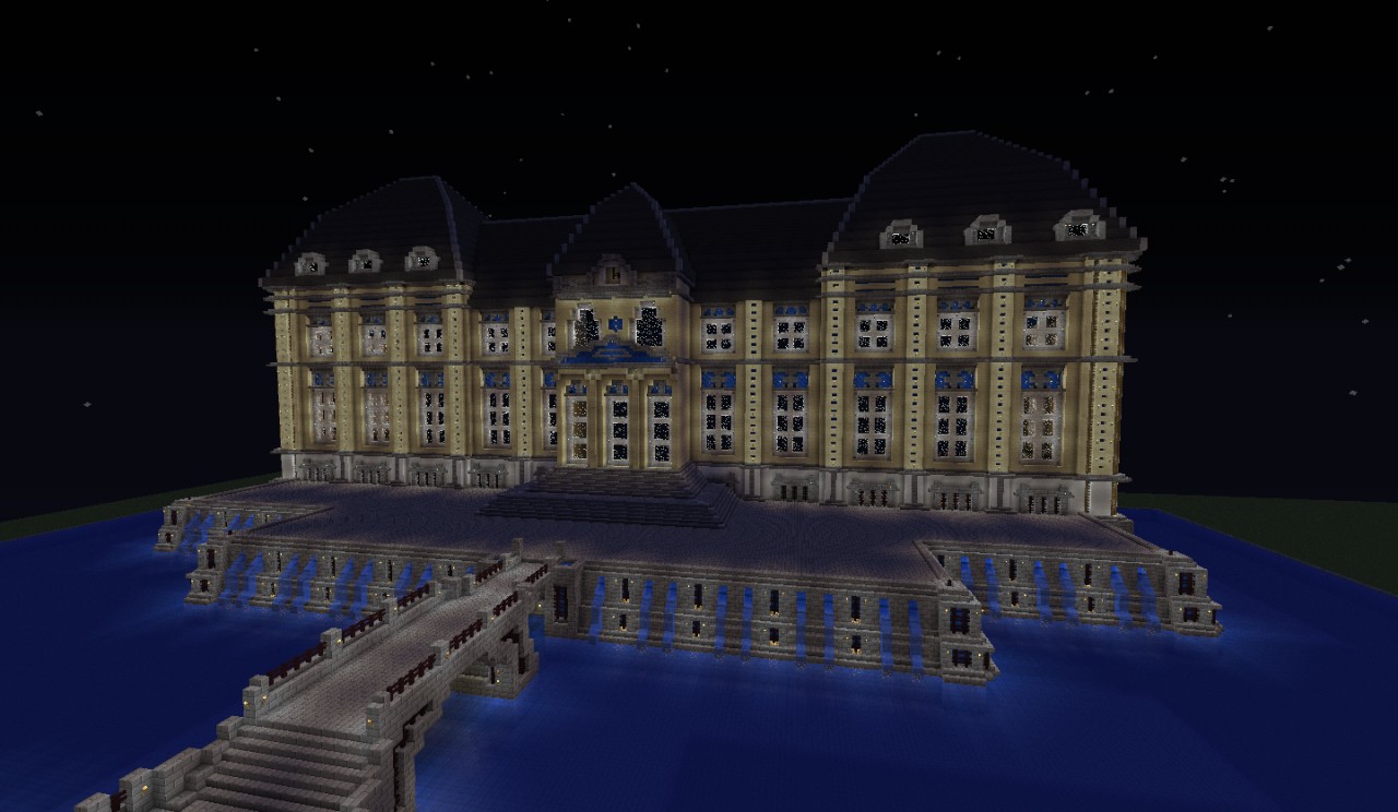 WIP -> My Version of Vaux-le-Vicomte Minecraft Map