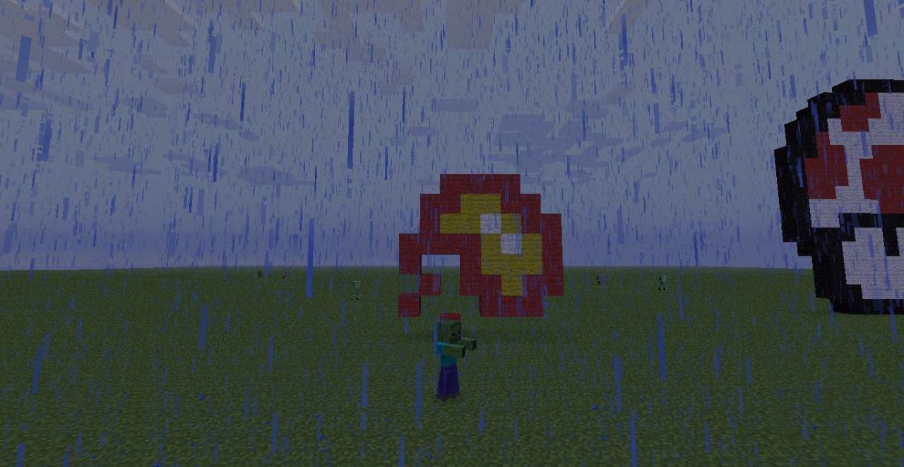mario fireball Minecraft Map
