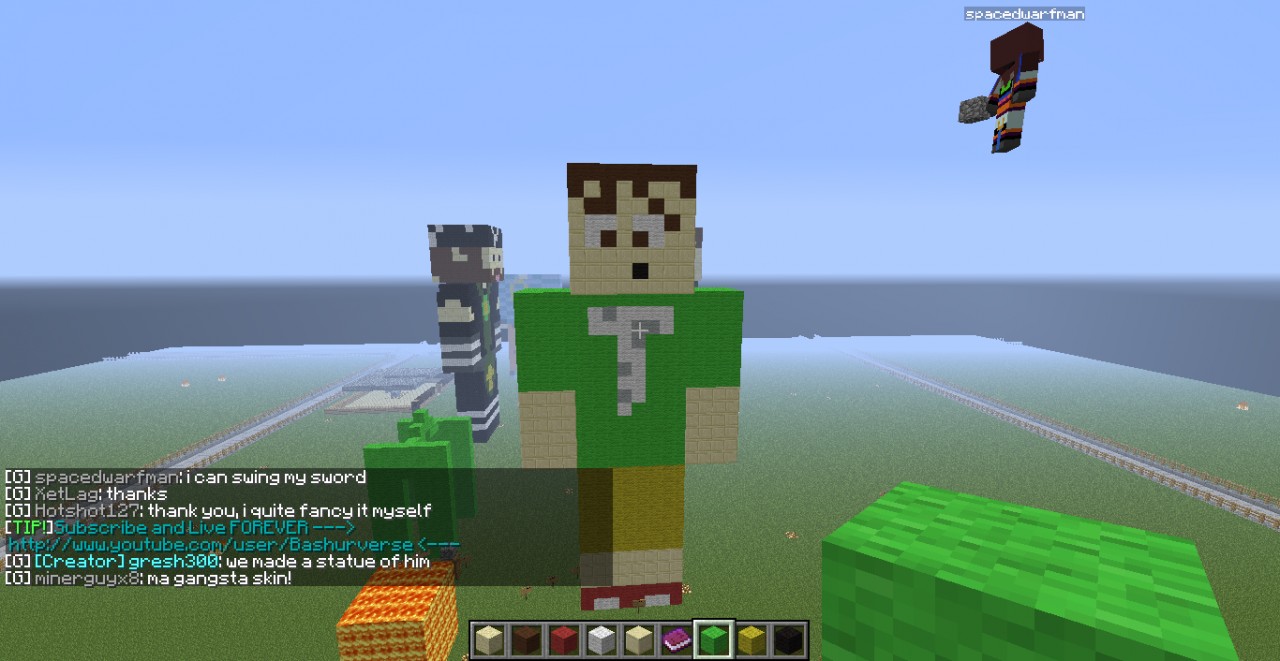 Giant Tobuscus Minecraft Map