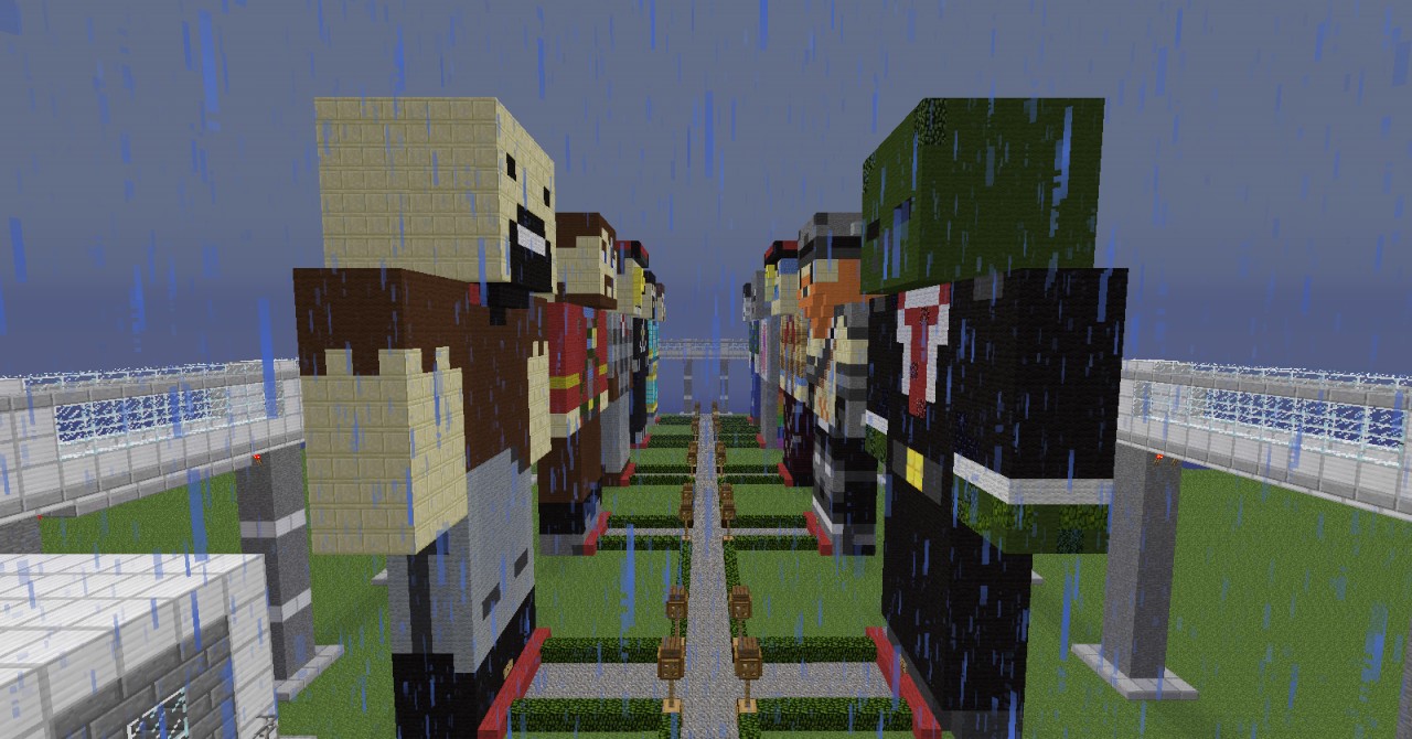 Giant skins! Minecraft Map