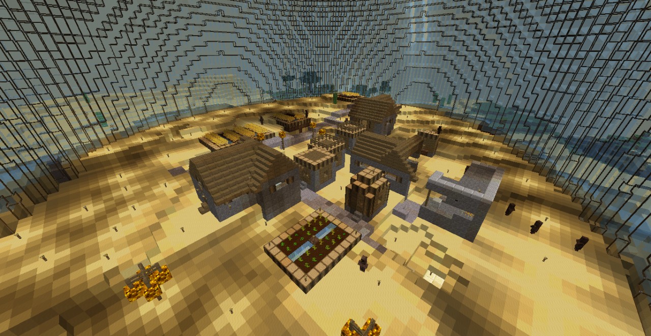 village water sphere Minecraft Map